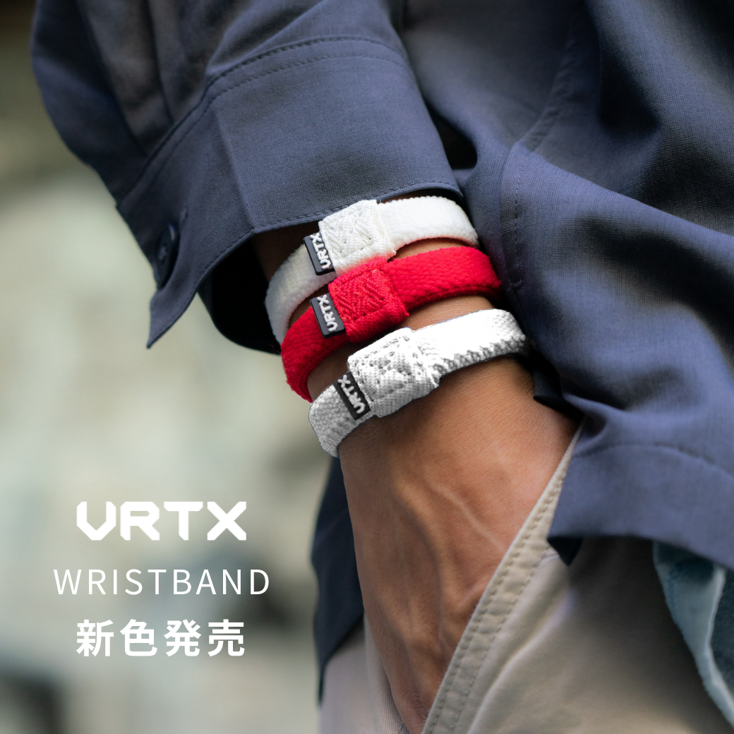VRTXリストバンド | VRTXオリジナル素材を使用。VRTXのまとめ、ヘアゴム、指の筋トレなど多機能。 – VRTX BAND
